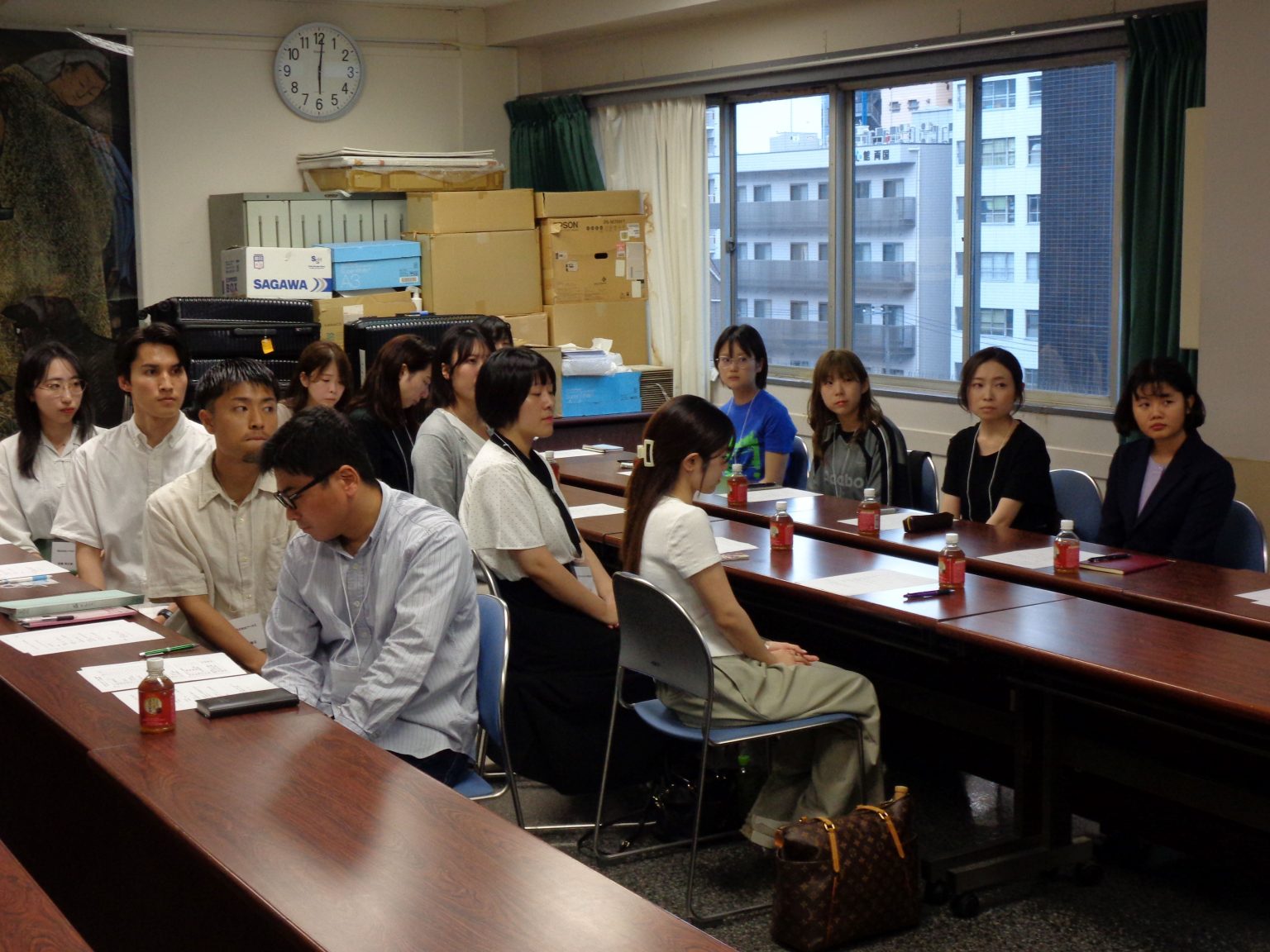 令和7年度「第18期TKFメリヤス塾」入塾式が開催されました ｜ 東京ニットファッション工業組合（TKF）